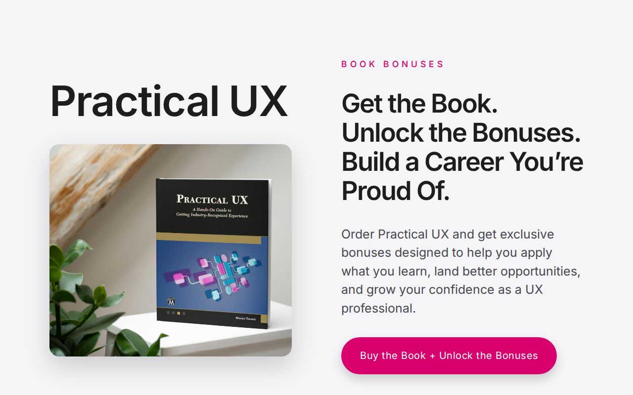 Practical UX Book